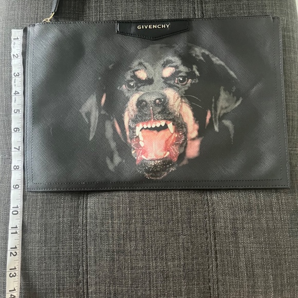 Givenchy | Bags | Givenchy Rottweiler Clutch Bag | Poshmark
